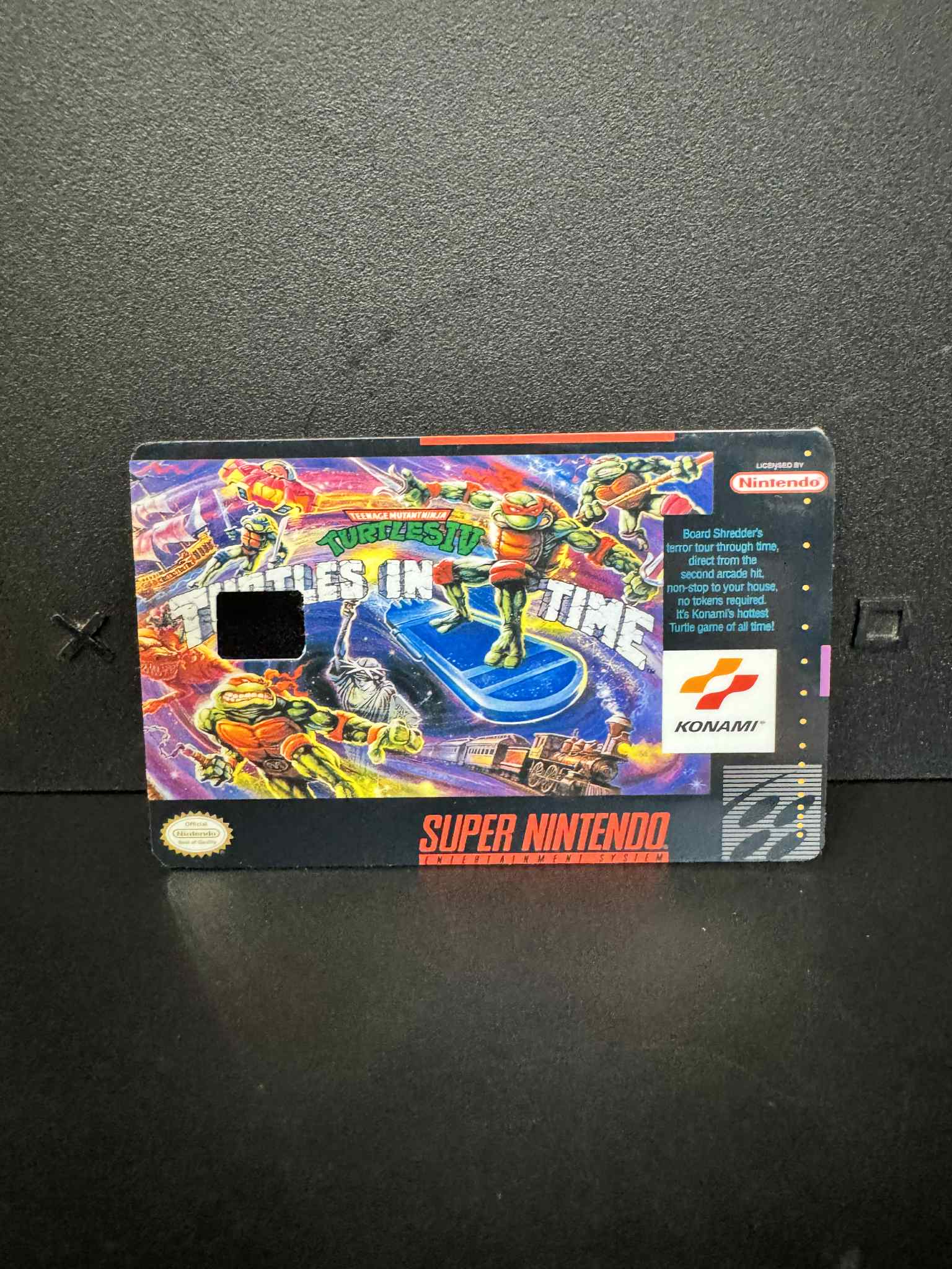 TMNT: Turtles In Time Debit Card Sticker - Debit Card Stickers ...