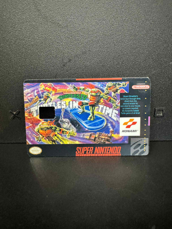 TMNT: Turtles In Time Debit Card Sticker - Debit Card Stickers ...
